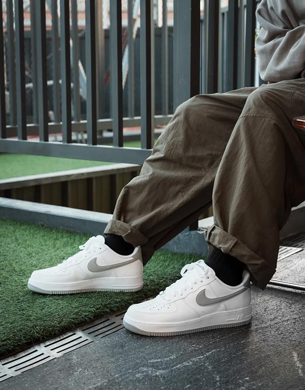 javisneaker.com :: Nike Air Force 1 Low '07 'White Light Smoke Grey ...